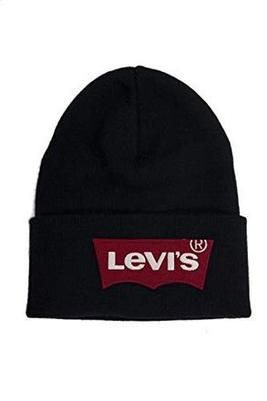 Levi's Homme Oversized Batwing Beanie Bonnet,Bleu (Navy Blue 17),Taille unique