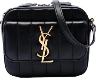 Saint Laurent Pre-owned Toy Vicky Crossbody Bag - Femme - Pre-owned - Noir - Taille: ONE Size