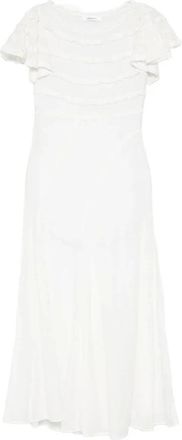 Gimaguas Femme, Robes, Blanc, Taille: 38 FR Mary Dress