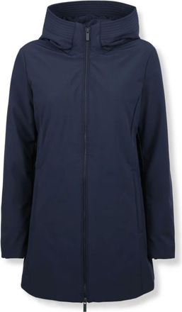 Woolrich Femme, Manteaux, Bleu, Taille: 40 FR Firth Parka