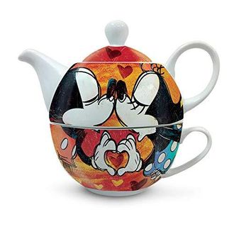 Disney Egan Teekanne mit Tasse Mickey und Minnie