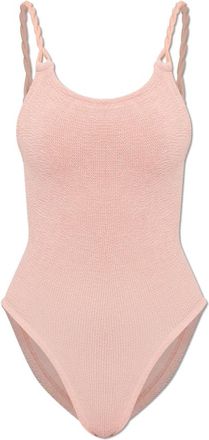 Hunza G Maillot une pi&egrave;ce Camille - Femme - Maillots de bain - Rose - Taille: ONE Size