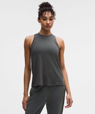 lululemon D&eacute;bardeur dentra&icirc;nement en jersey pour Femmes - Gris - Taille 10