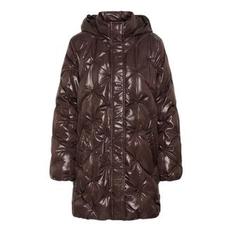 Cream Veste mi-longue CRDrakie - Femme - Vestes - Brun - Taille: 40 FR