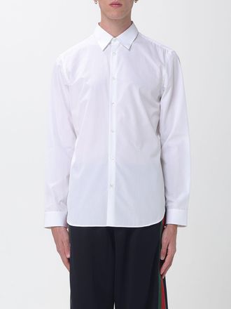 Gucci Slim-Fit-Hemd aus Baumwollpopeline mit franz&ouml;sischem Kragen