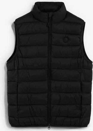 Scalpers Gilet sans manches légèrement matelassé - Anthracite-Rouge