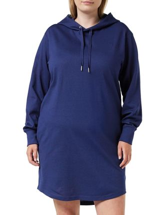 G-Star RAW Damen Lash Fem Loose Hooded Dress Dresses, Blau (ballpen Blue D21385-C673-1822), S