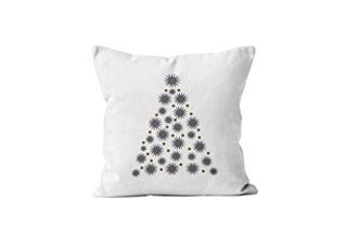 Soleil d'Ocre Kissen, Weiß, 45 x 45 cm