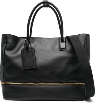 Moschino Hobo Bags - Black Bag With Gold Zipper Detail - Gr. unisize - in Schwarz - f&uuml;r Damen