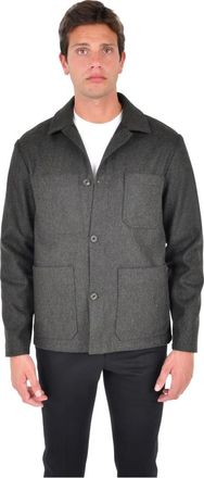 Drumohr Homme, Vestes, Gris, Taille: L Light Jacket