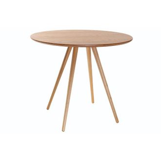 Miliboo Design-Esstisch rund Eschenholz D90 ARTIK