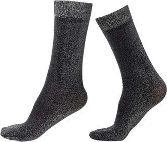 Swedish Stockings Femme, Sous-v&ecirc;tements, Noir, Taille: ONE Size Shiny Ines Socks