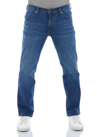 Mustang Jeans Jeans Herren Stretch Straight Fit Tramper Jeanshose Hose Denim, Länge:34L, Farbe:Medium Middle (1014415-5000-582), Weite:42W