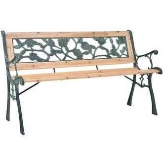 vidaXL Banc de jardin 122 cm Bois