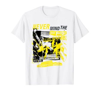 Sex Pistols Offizielle Classic Japan Tour Gelb T-Shirt