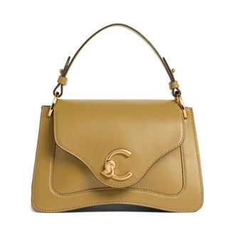 Coccinelle Femme, Sacs, Vert, Taille: ONE Size C-Me Calf Top Handle Bag Small