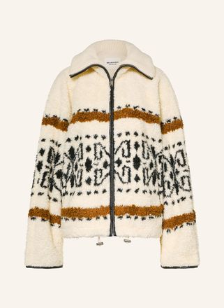Isabel Marant Marant &Eacute;toile Teddyfell-Jacke Lijka weiss