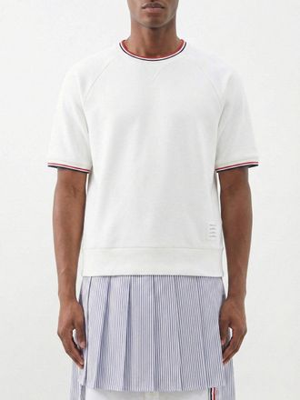 Thom Browne T-Shirt THOM BROWNE Herren Farbe Wei&szlig;