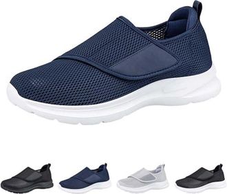 Generic Chaussures diab&eacute;tiques pour homme et femme - Largeur extra large - Chaussures orthop&eacute;diques r&eacute;glables extra larges - Baskets de marche pour femmes &acirc;g&eacute;