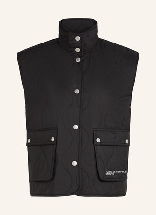 Karl Lagerfeld Karl Lagerfeld Jeans Weste schwarz