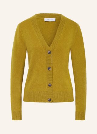 Darling Harbour Darling Harbour Strickjacke Aus Cashmere gelb