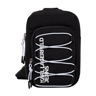 Karl Lagerfeld Crossbody Pouch Jeans - - Bags - Herren - Schwarzk - ONE SIZE