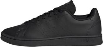 adidas Homme Advantage Base Court Lifestyle Shoes Chaussures, Core Black/Grey Six, Fraction_47_and_1_Third EU