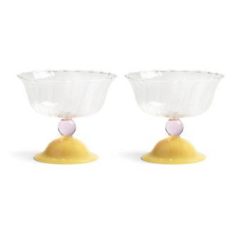 &Klevering Coupes Tulip - Set de 2 &Klevering