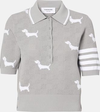 Thom Browne Polohemd 4-Bar