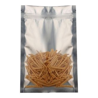 Generic S&uuml;&szlig;igkeiten-Verpackungsbeutel | 100 Lebensmittelbeutel zum Verpacken - wiederverschlie&szlig;barer Verpackungsbeutel mit Aluminiumfolie auf der R&uuml;ckseite f&uuml;