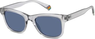 Polaroid Quadratische Rahmen Polarisierte Sonnenbrille - - Accessories - unisex - Grau - 51 MM