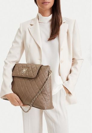Nine West Handtasche CEO-SILHOETTE STORY-LDA9387 Dunkelbeige