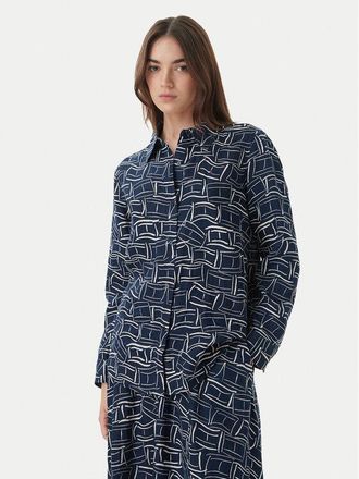 Tommy Hilfiger Hemd WW0WW44679 Dunkelblau Regular Fit