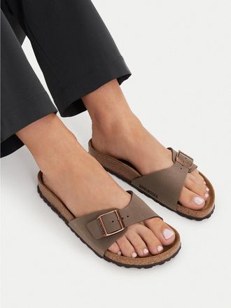 Birkenstock Pantoletten Birkenstock Madrid 0040093 Braun