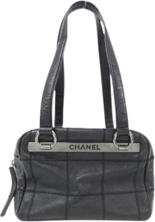 Chanel Pre-owned Sac bandouli&egrave;re vintage - Femme - Pre-owned - Noir - Taille: ONE Size