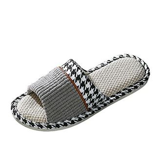 Generic Pantoufles dint&eacute;rieur antid&eacute;rapantes pour homme - Gris - Pointure 42