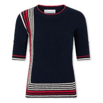 Paco Rabanne Damen, Strickwaren, Blau, LGr&ouml;&szlig;e