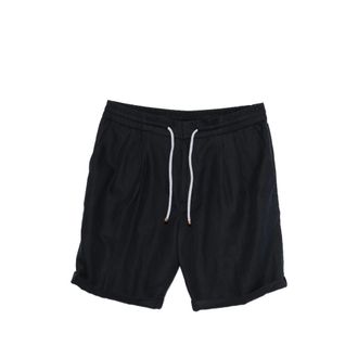 Brunello Cucinelli Drawstring Pleated Shorts