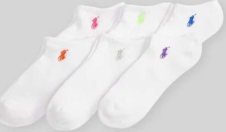Polo Ralph Lauren Sneakersocken aus Baumwoll-Mix im 6er-Pack