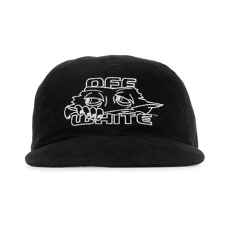 Off-white Homme, Accessoires, Noir, Taille: ONE Size Logo Baseball Cap