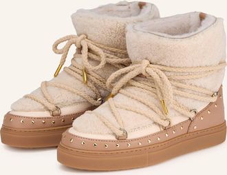 INUIKII Inuikii Schnürboots Curly Rock Mit Nieten beige
