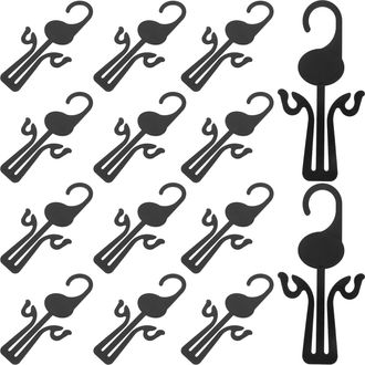 BESPORTBLE HOODANCOS 20 St&uuml;ck Kunststoff Schuhaufh&auml;nger Schuhregal zum Trocknen und Organisieren Vielseitiger T&uuml;r Wandhalter f&uuml;r Hausschuhe Sandalen und Slipper 