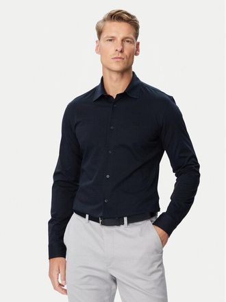 HUGO BOSS Hemd Mysoft 50519748 Dunkelblau Regular Fit