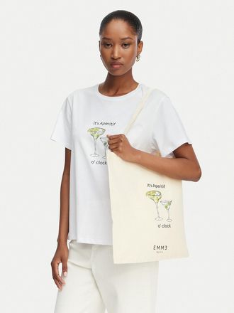 Marella T-Shirt Emme by Marella Gola 2615971072 Creme Regular Fit