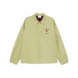 Dr&ocirc;le de Monsieur Homme, Vestes, Vert, Taille: M Veste L&eacute;g&egrave;re Slogan Rose