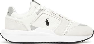 Polo Ralph Lauren Sneakers Polo Ralph Lauren Train 89 V2 Suede-Paneled Sneaker 809973974001 Weiß