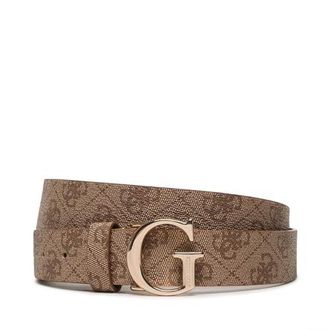 Guess Ceinture logo all over Vikky jeans - Femme