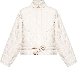 Isabel Marant veste matelassée Zakiane à détail noué - Tons neutres