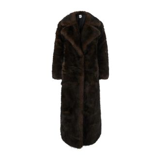 Apparis Gabrielle Maxi Coat - - Jackets - Damen - Braun - S