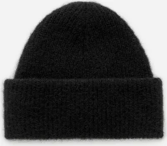 Arket Beanie Aus Alpakawolle Und Wolle -Schwarz
